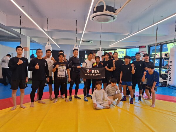 아산켈로짐, 심권호 지도자 초청 레슬링 세미나 개최