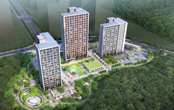 LH, 의왕초평 A-4BL 모듈러주택 성능 품평회…22층으로 국내 최고층